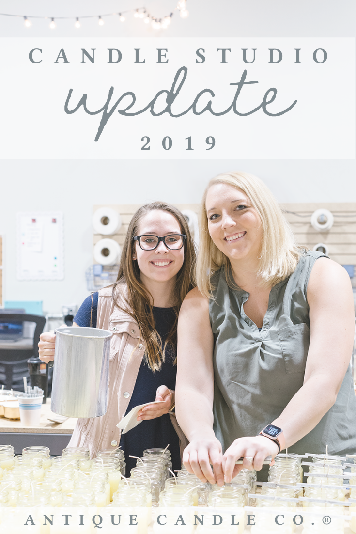 candle studio update 2019 – Antique Candle Co.