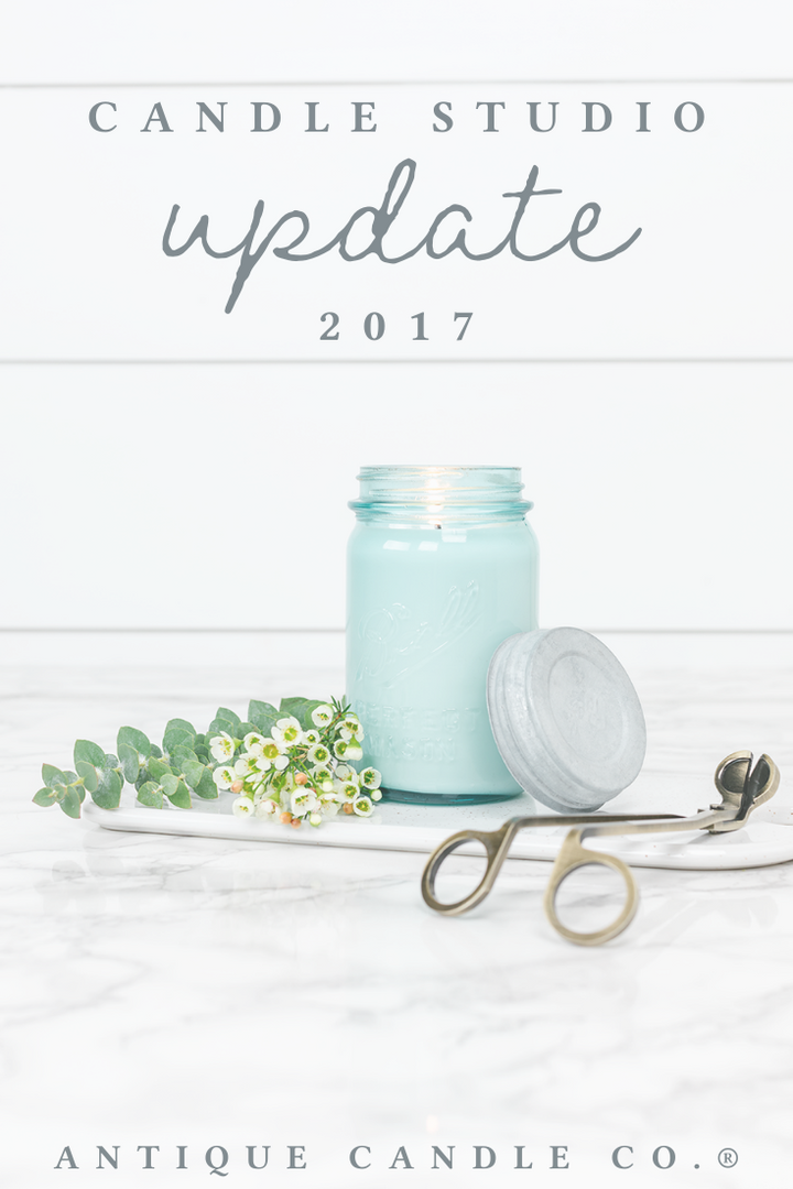 candle studio update 2017 – Antique Candle Co.