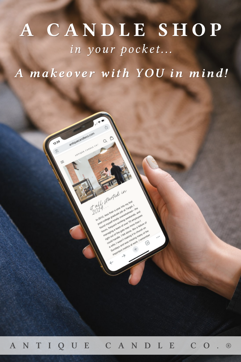 A Candle Shop in Your Pocket 💕 – Antique Candle Co.