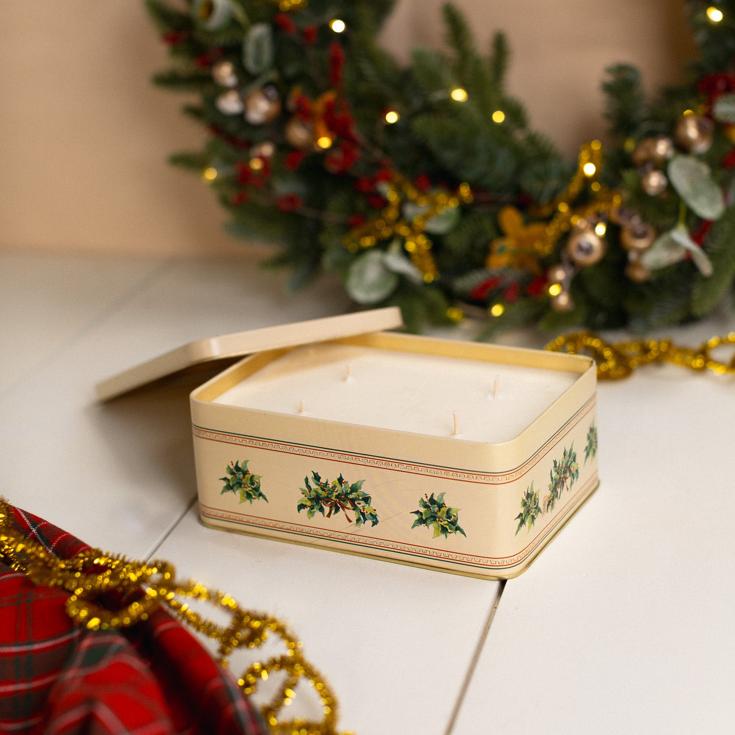 Tree Farm - Cookie Tin – Antique Candle Co.