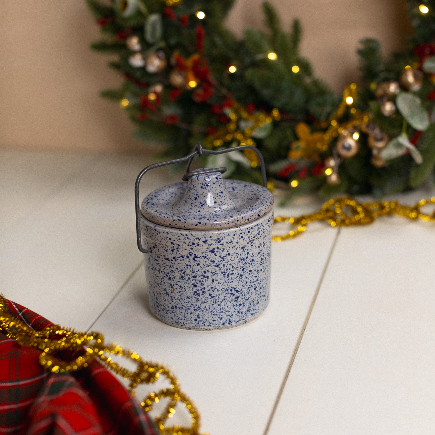 Tree Farm - Speckled Crock – Antique Candle Co.