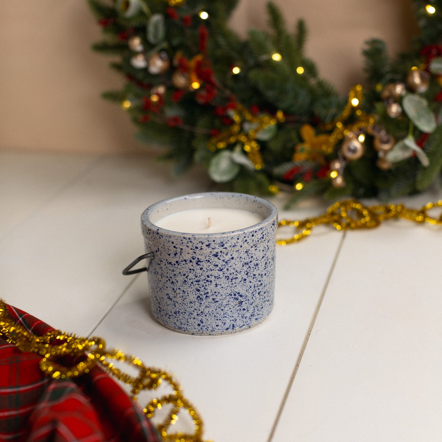 Tree Farm - Speckled Crock – Antique Candle Co.