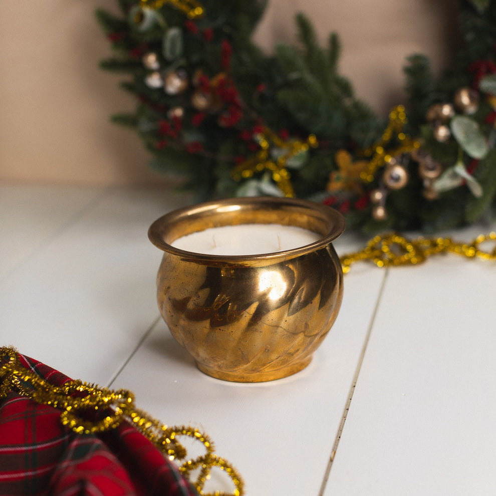 Tree Farm - Brass Planter – Antique Candle Co.