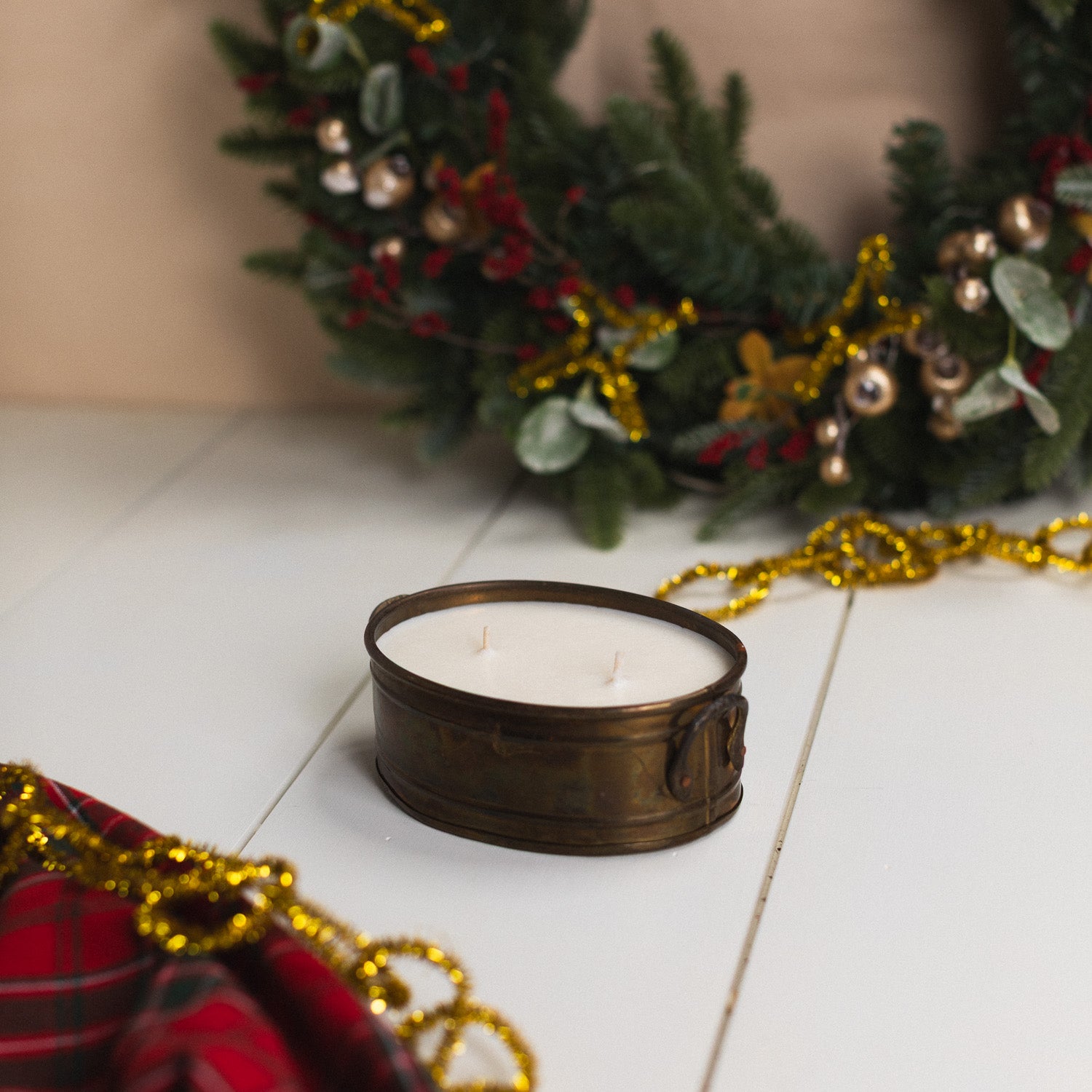 Tree Farm - Brass Planter – Antique Candle Co.