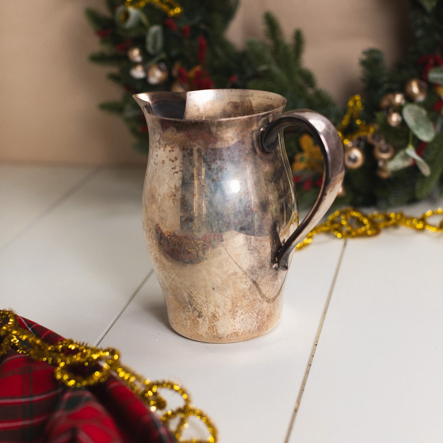 Tree Farm - Silver Pitcher – Antique Candle Co.
