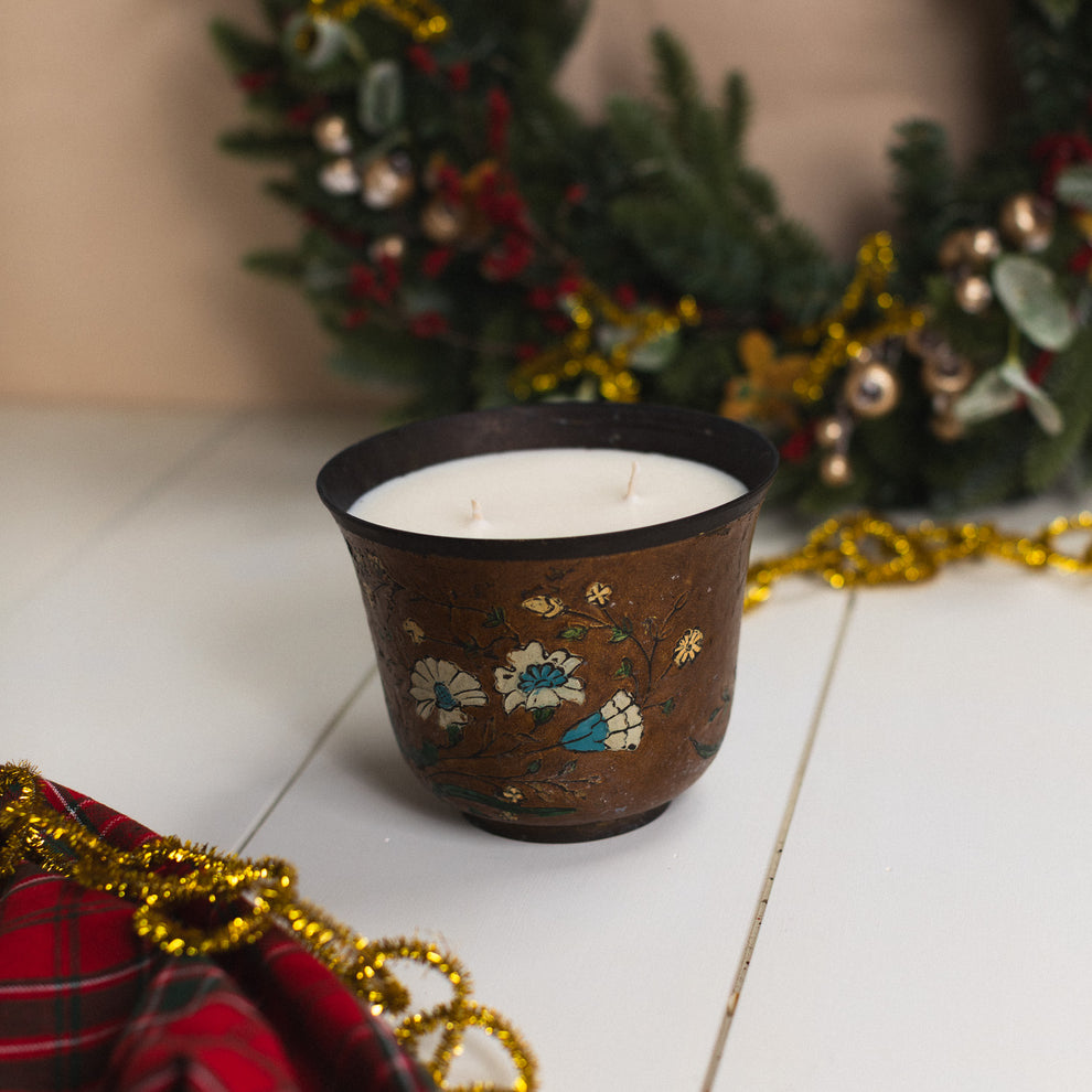 Tree Farm - Brass Planter – Antique Candle Co.