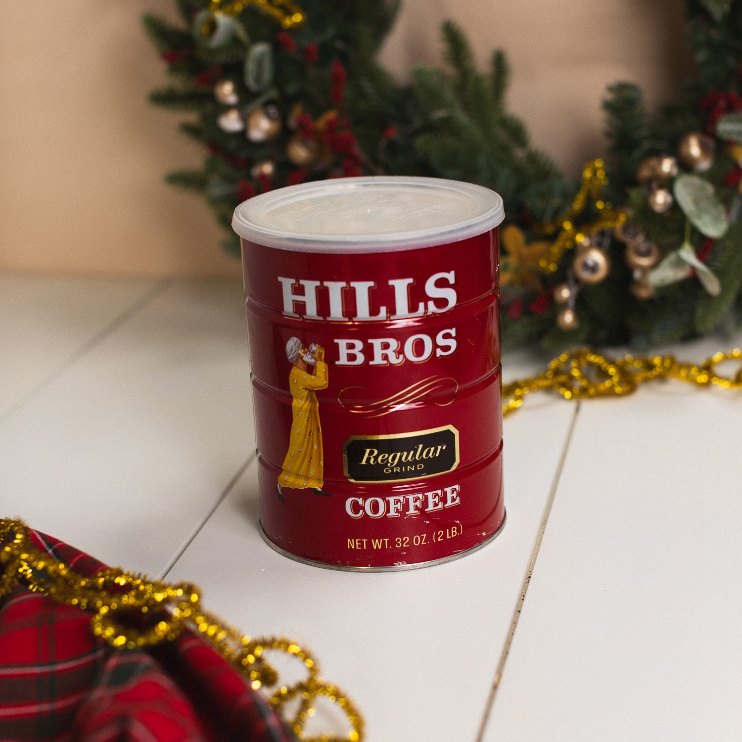 Tree Farm - Hills Bros Coffee Tin – Antique Candle Co.
