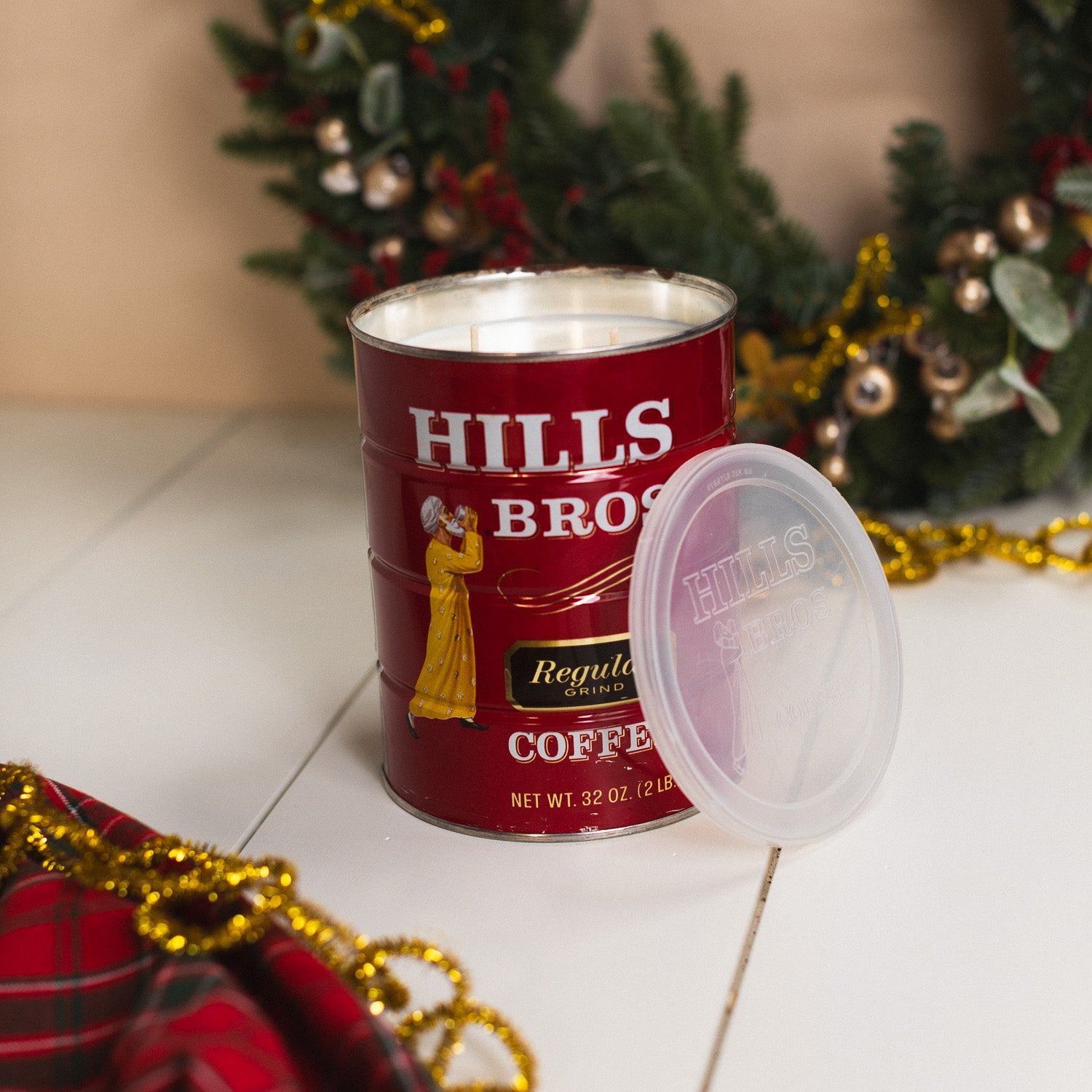 Tree Farm - Hills Bros Coffee Tin – Antique Candle Co.