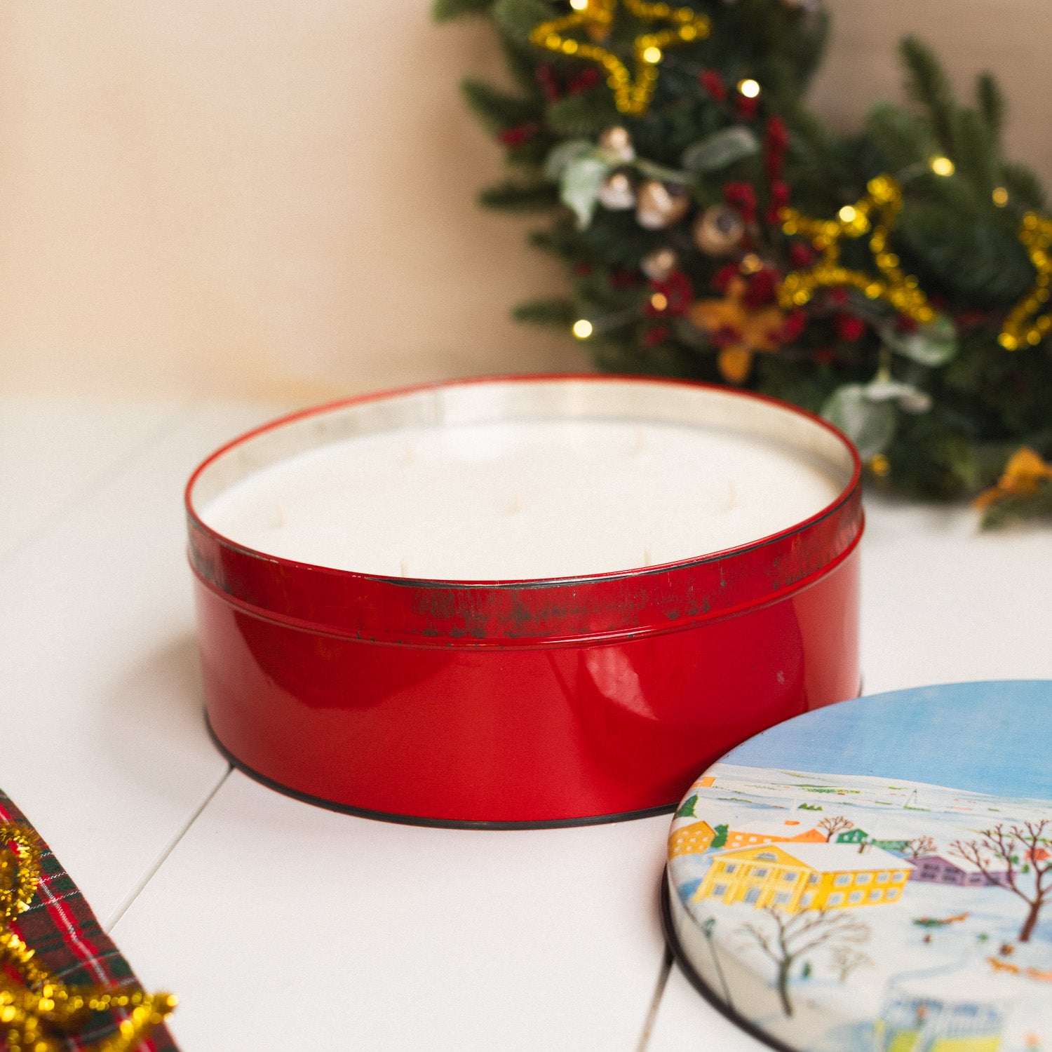 Tree Farm - Cake Tin – Antique Candle Co.